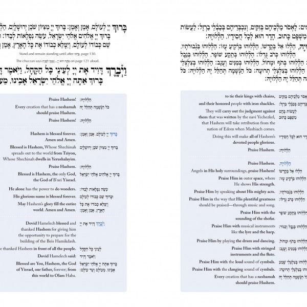 Linear Siddur – Set (Nusach Ari) – Living Lessons | Torah Publications ...